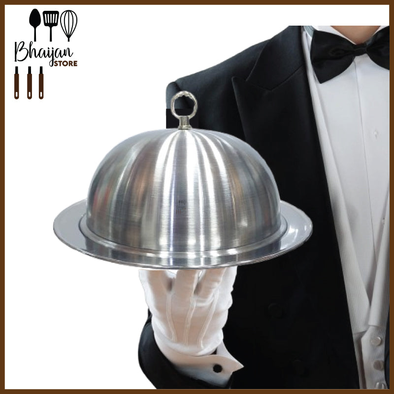 Stainless Steel BBQ Platter Cloche – Bhaijan Store